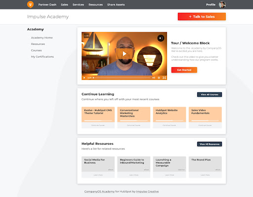 Learning Management System (LMS) for HubSpot CMS | HubLMS Theme